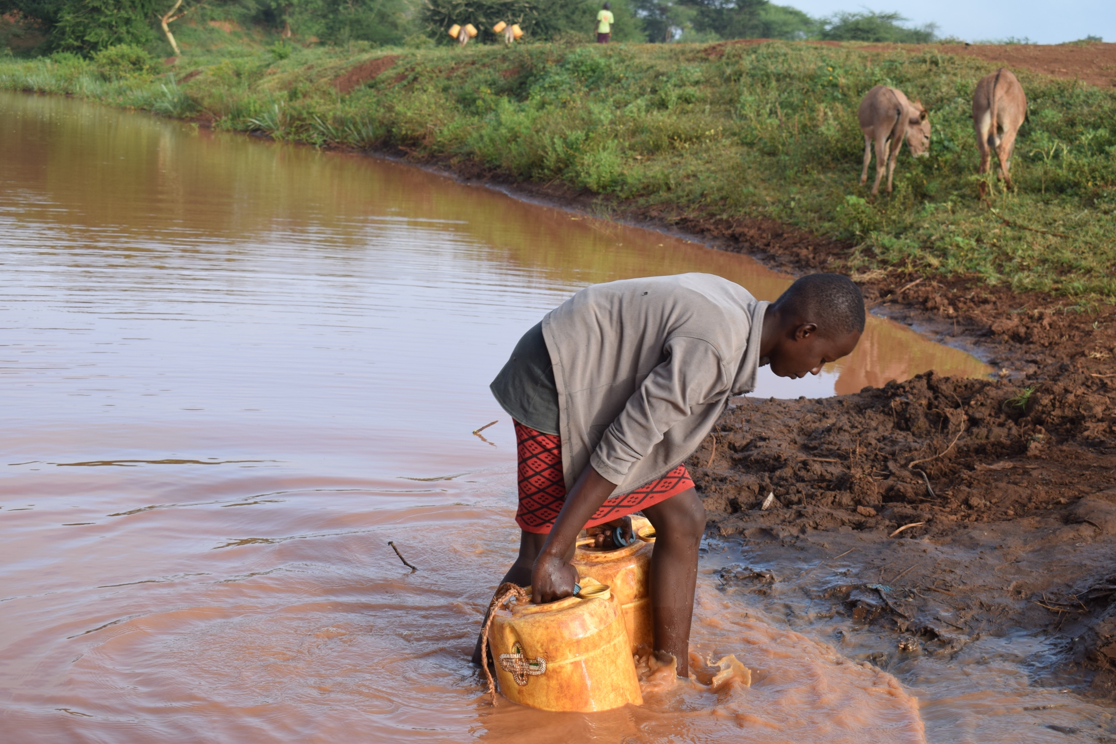 The Water Project: Kenya - Kathuli Community A