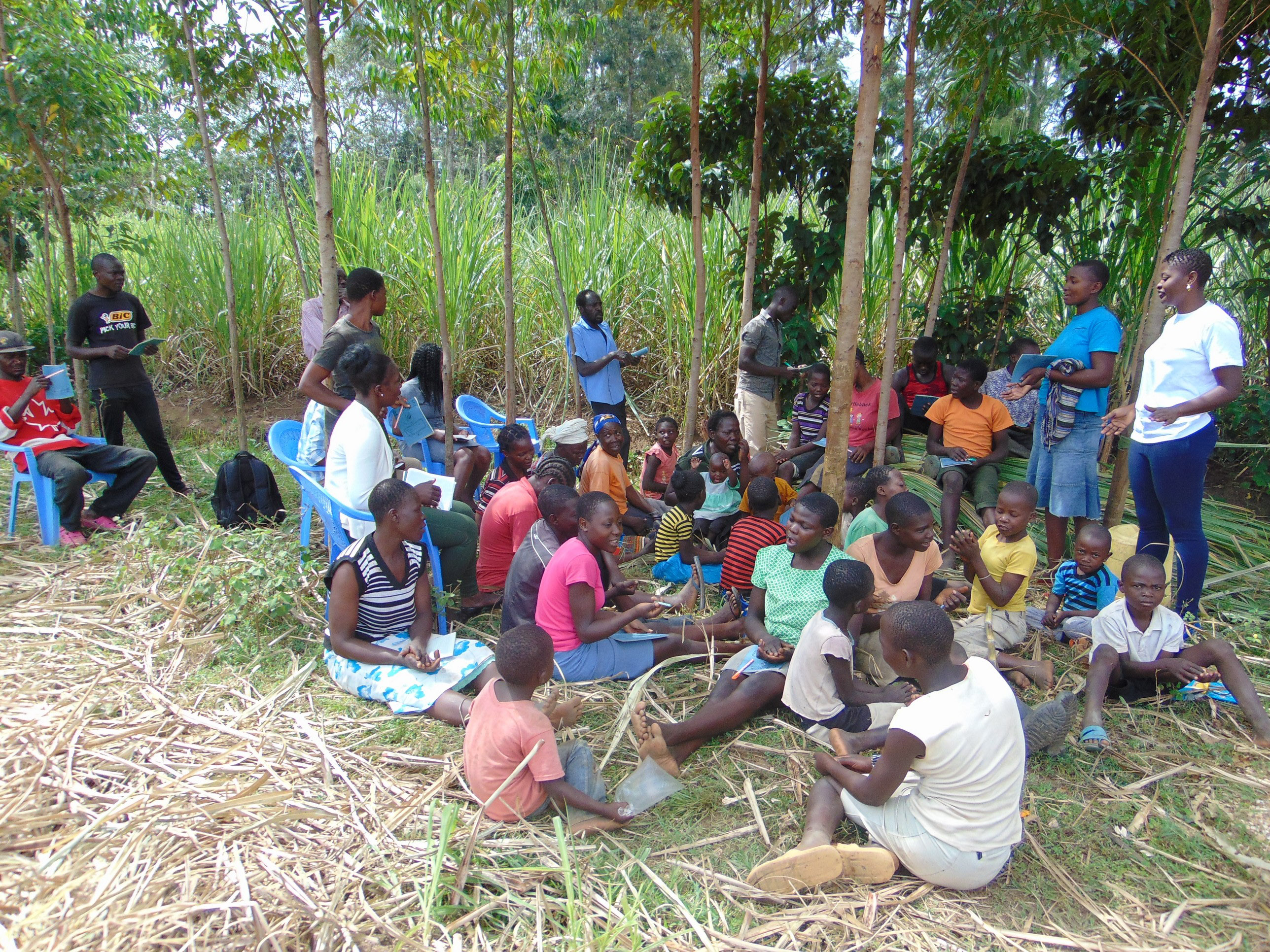 The Water Project: Kenya - Burachu B Community, Namukhuvichi Spring