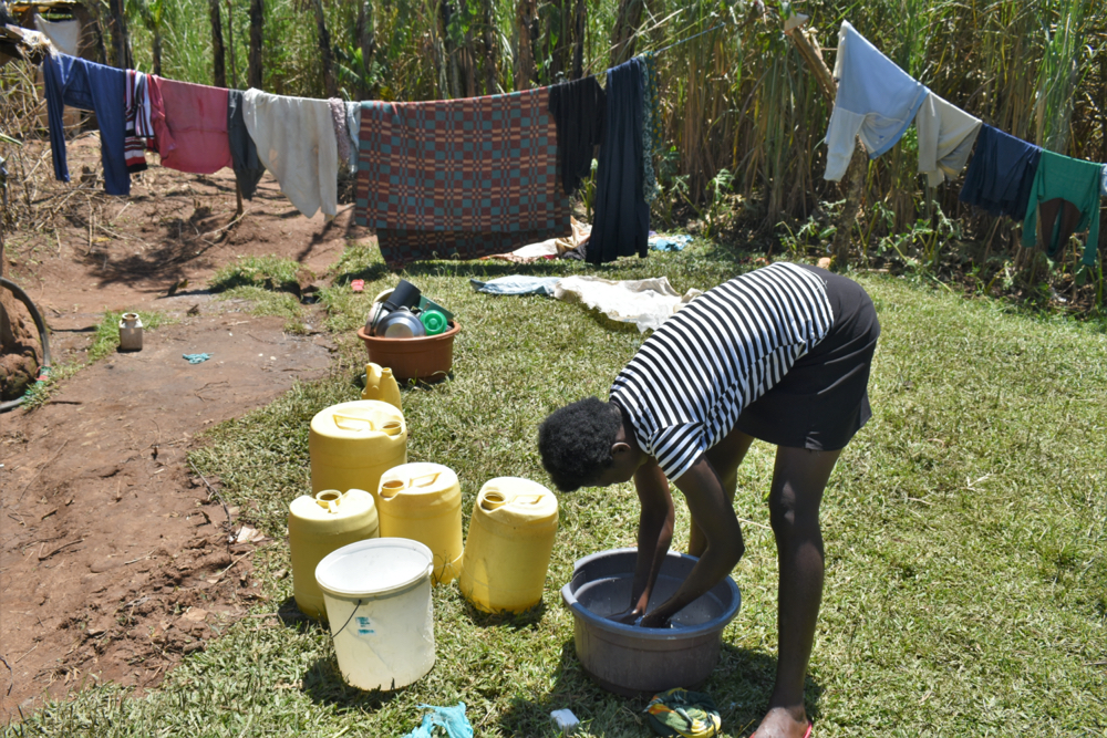 The Water Project: Kenya - Shianda Community, Govet Lumbasi Spring