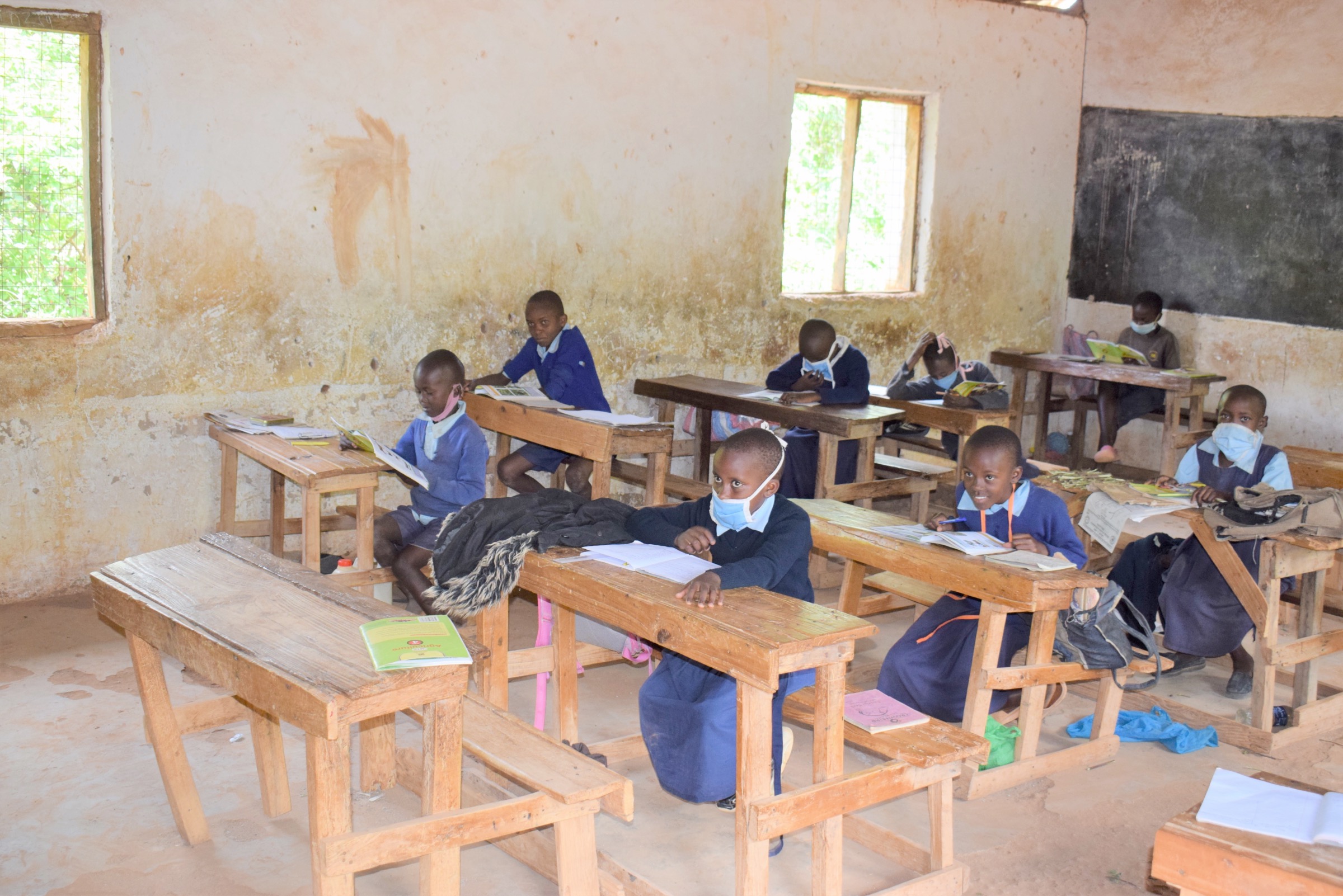 The Water Project: Kenya - Mbiuni Primary School