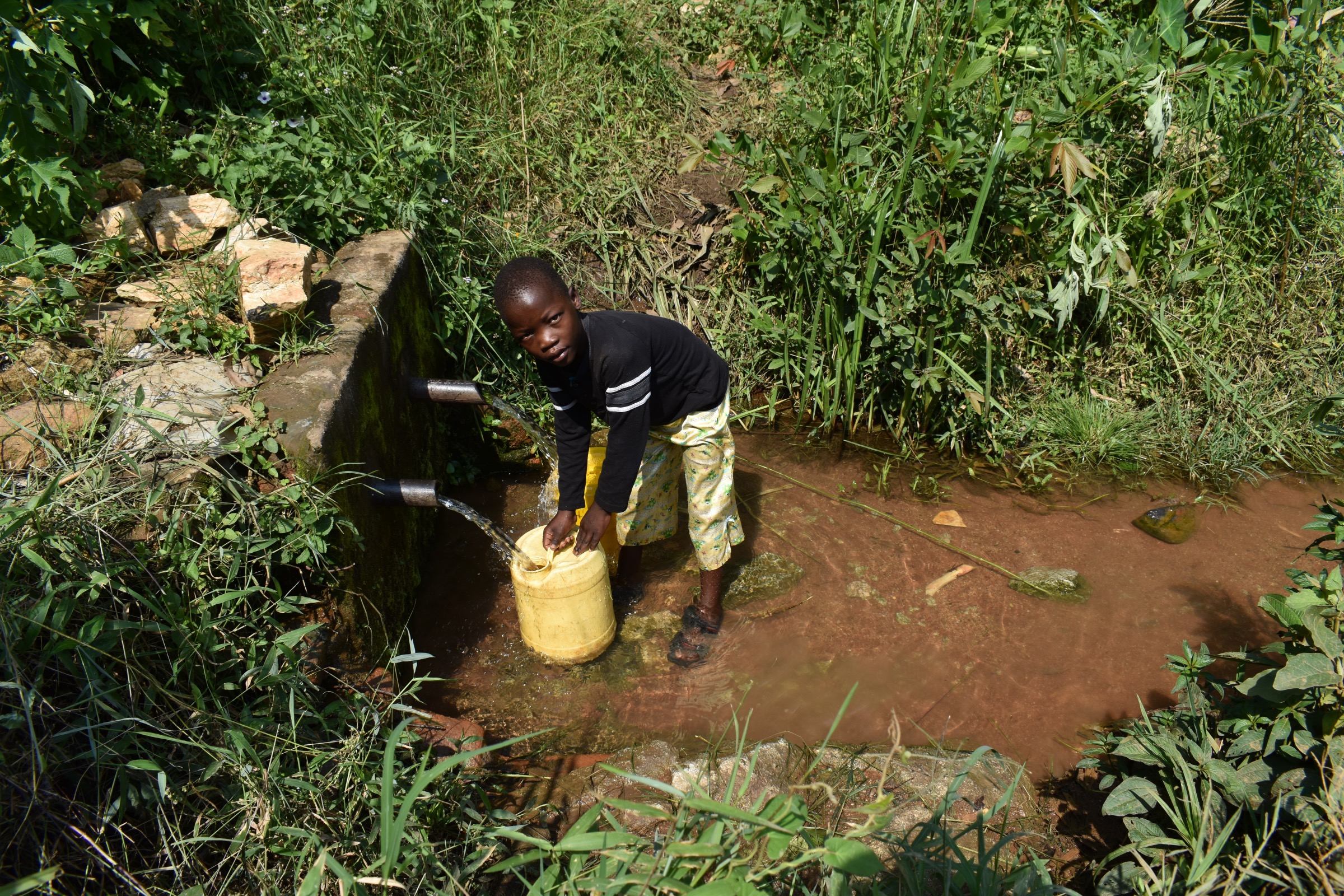 The Water Project: Kenya - Tumaini Community 2