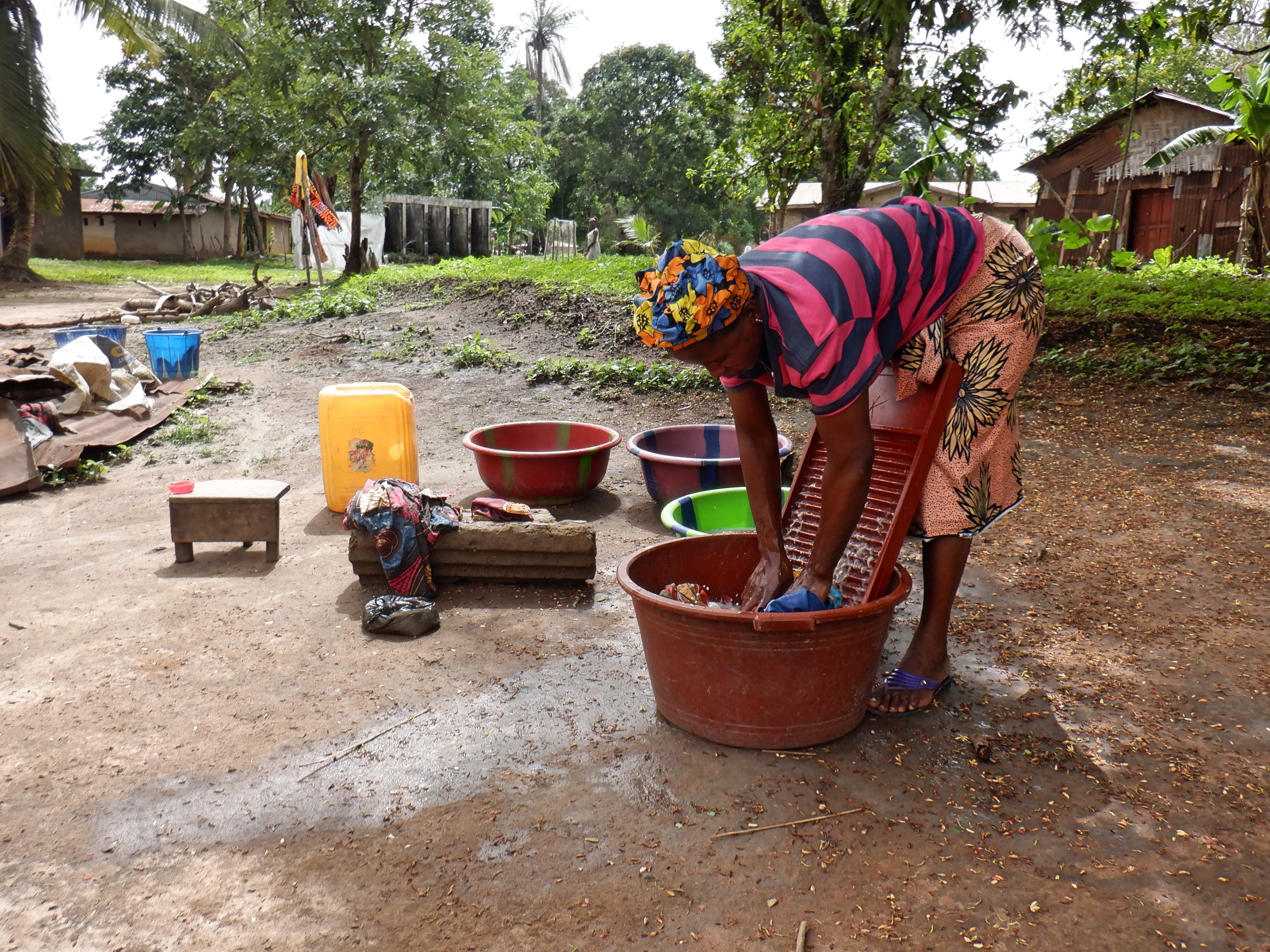 The Water Project: Sierra Leone - Korobana Community