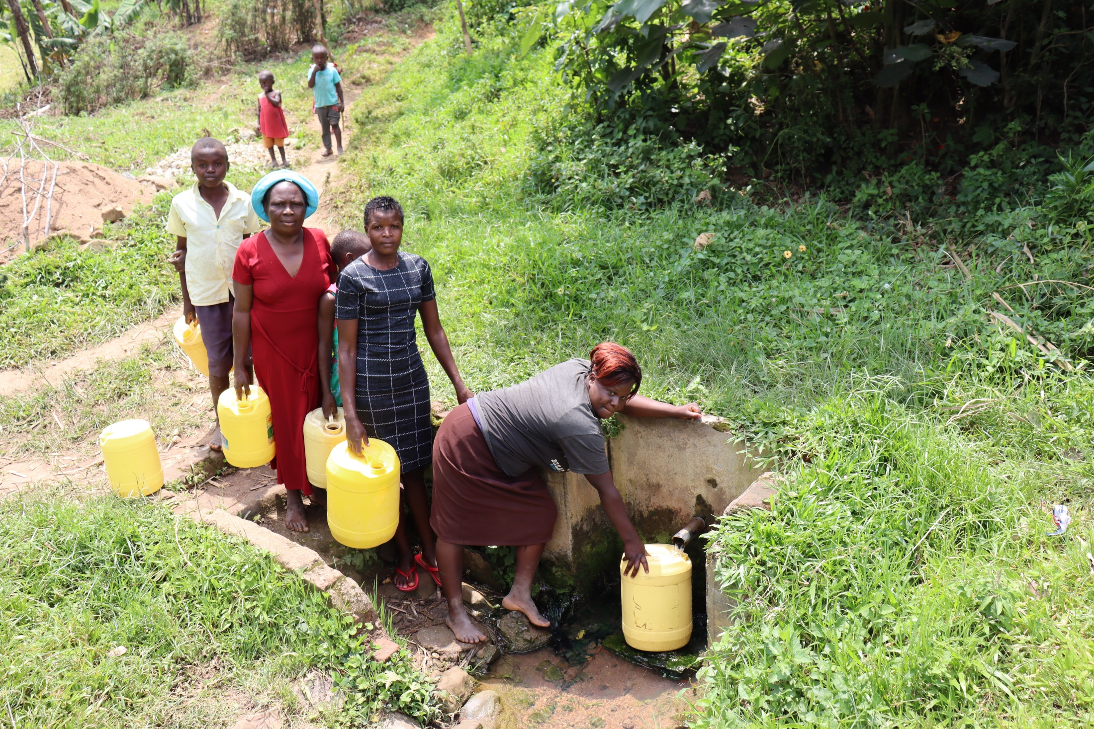 The Water Project: Kenya - Kalenda Community 6