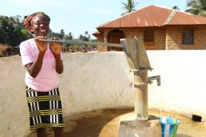 Mabinty Attends School and Drinks Safe Water!